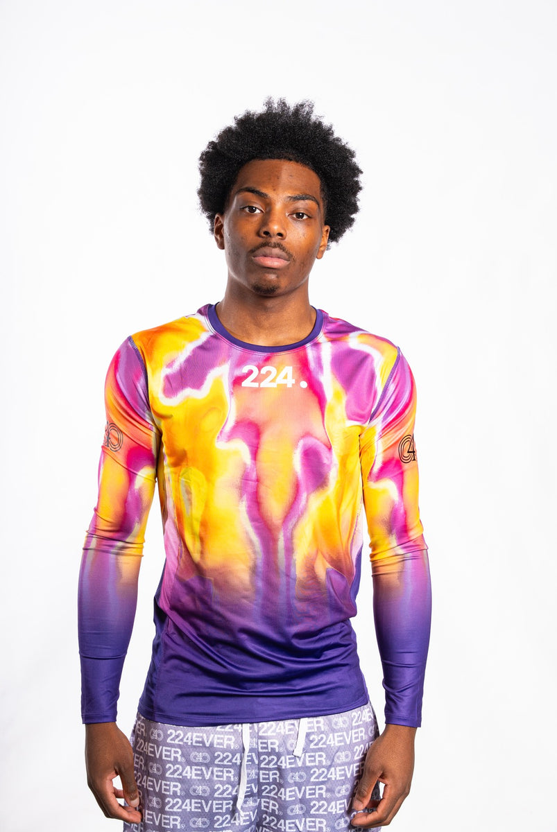 224 ‘INFLAMED V2’ THERMAL COMPRESSION LONGSLEEVE – 224EVER.CO