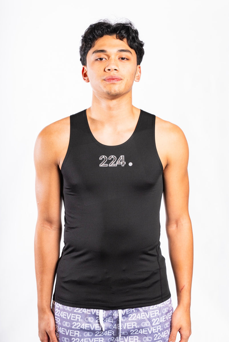 224 ‘OG’ BLACK COMPRESSION TANK – 2DAY 2MORROW 4EVER