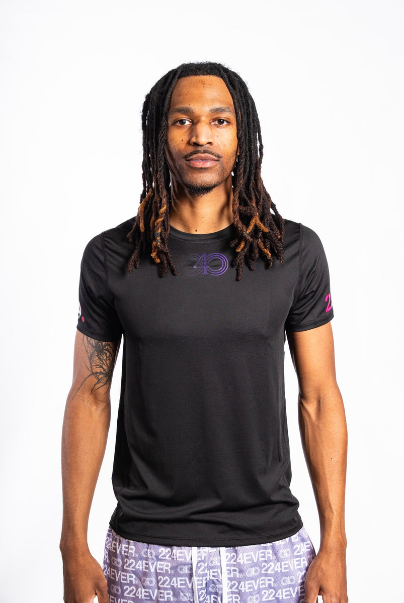 224 ‘VIOLET’ BLACK COMPRESSION SHIRT – 224EVER.CO